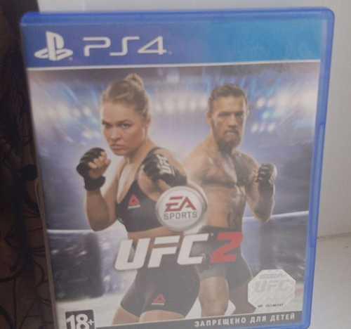 Диски на ps4 UFC 2