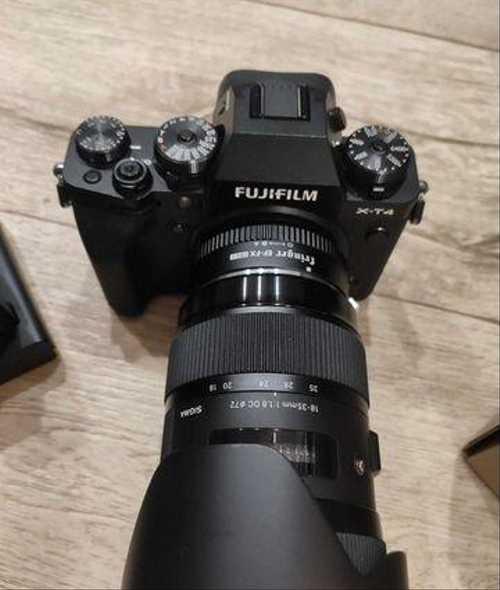 Fujifilm xt-4 sigma art 18-35