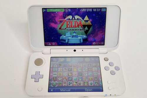 New 2ds XL purple 70игр 64gb