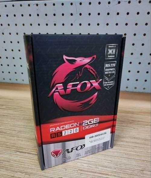Видеокарта Afox R5 220 2Gb DDR-3 AFR5220-2048D3L4