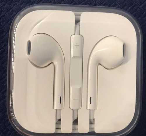 Наушники apple earpods 3.5 мм новые оригинал