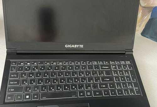 Игровой ноутбук 15.6" GIGABYTE G5 MF, 512 ГБ, Core i5-12500H, RAM 16 ГБ, GeForce RTX 4050 6 ГБ