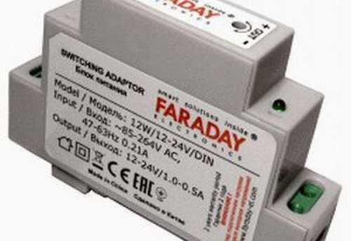 Импульсный блок питания Faraday 24W/12-24V/DIN