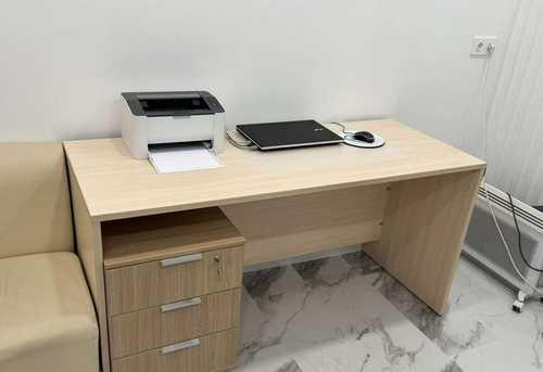Письменный стол и тумба б/у