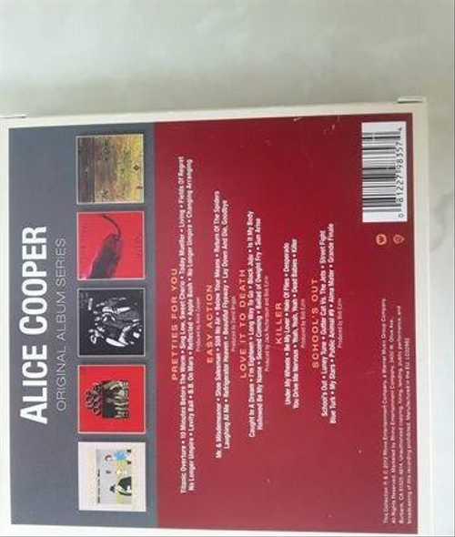 Alice Cooper Original album series CD