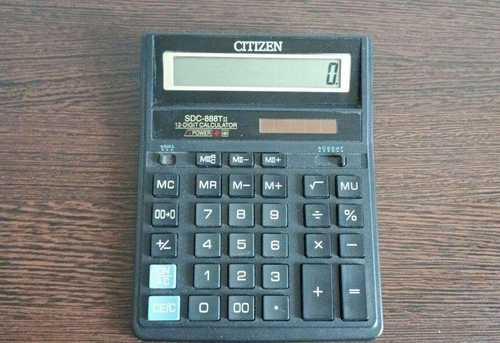 Калькулятор citizen sdc-888t2