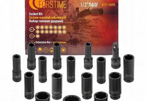 R) Набор головок ударных 16пр.1/2''(6-гр.) forstim