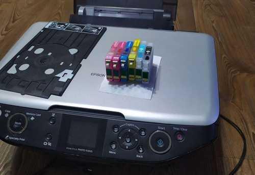 Мфу, принтер струйный epson rx610