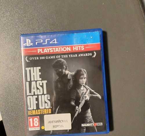 The last of us part 1 ps4 диск английский