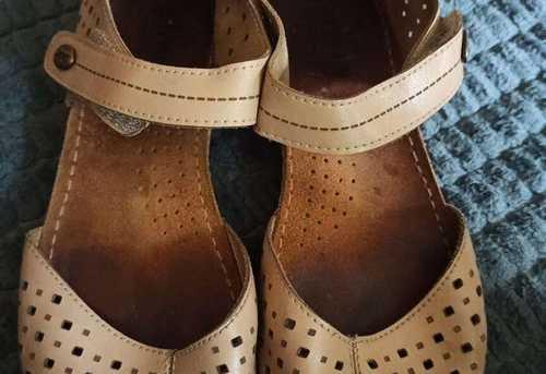 Туфли женские 37 размер, натуральная кожа