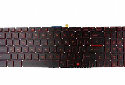Клавиатура для MSI GF65 GF75 с подсветкой Red p/n
