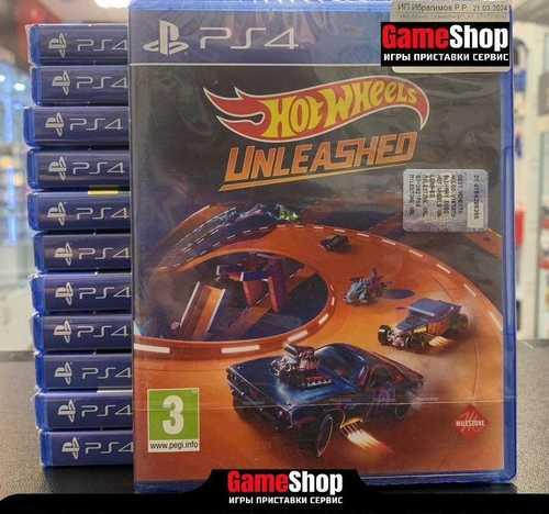 Hot Wheels Unleashed PS4 Диск