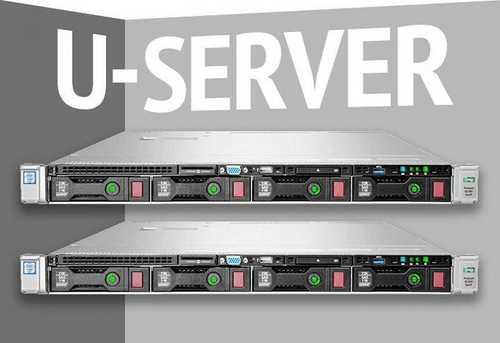 Сервер HP DL360 Gen9 4*3.5 2*2673v4 64Gb P440ar 2*
