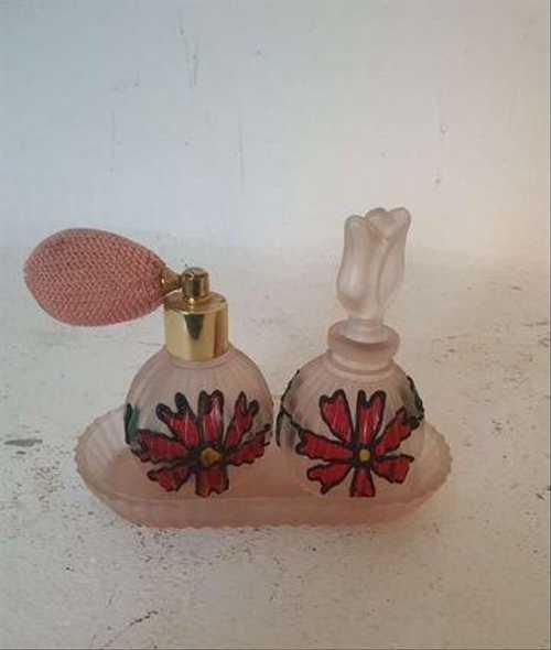 Антикварный парфюмерный набор. Франция