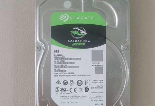 Жесткий диск Seagate barracuda 6tb