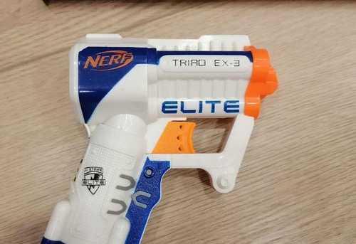 Nerf. Triao EX-3 Elite. Б/у