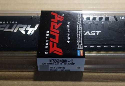 Kingston Fury Beast 16Gb DDR5 5600 (KF556C40BB-16)
