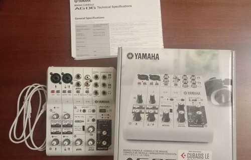 Yamaha ag06 микшерный пульт
