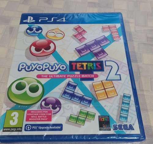 Диск puyo puyo tetris 2 для ps4