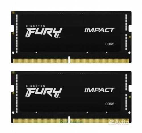 Kingston SO-dimm DDR5 2x16Gb 5600Mhz CL40 fury Imp