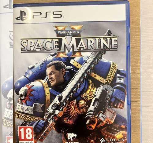 Warhammer 40000 space marine 2 ps5 диск