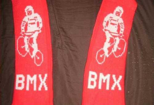 Шарф СССР раритет велосипед bmx велоспорт винтаж R
