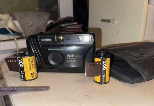 Плёночный фотоаппарат Konica pop ef-80