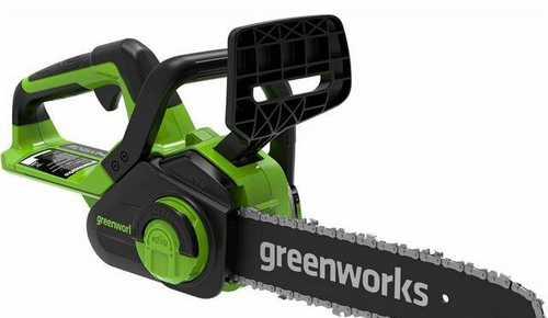 Цепная аккумуляторная пила GreenWorks g24cs25k4