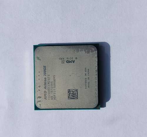 Процессор AMD athlon 200ge