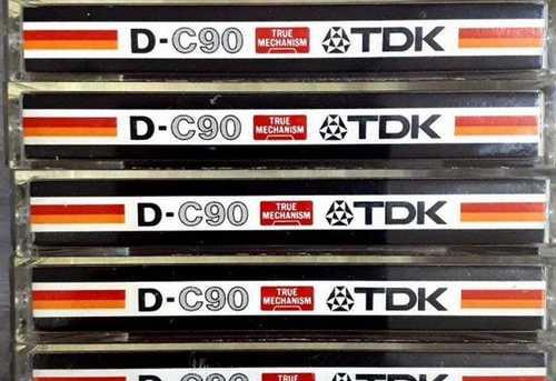 Аудиокассеты TDK D-C90