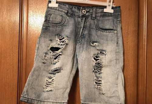 Шорты джинсовые для мальчика 130