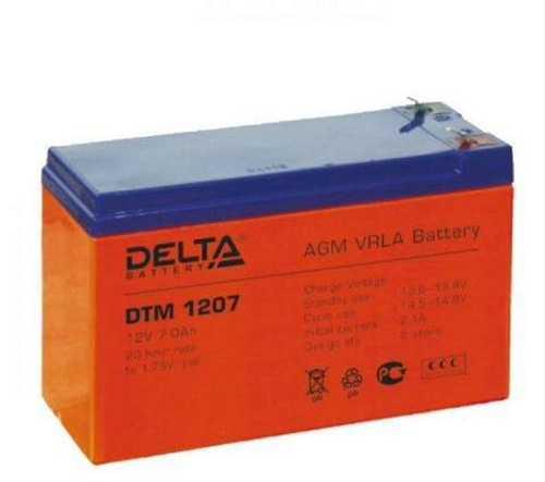 Батарея Delta DTM 1207, 12V 7Ah (Battery #67630