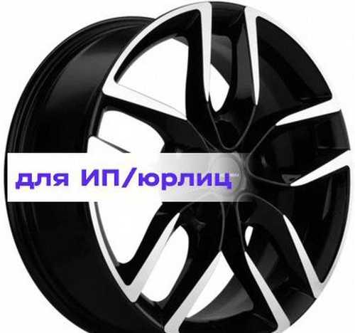 Khomen Wheels 6,5x17/5x108 ET43 D65,1 KHW1708 (Dongfeng AX7/Evolute i-PRO) Black-FP