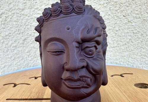 Статуетка Голова Будды & Самурая