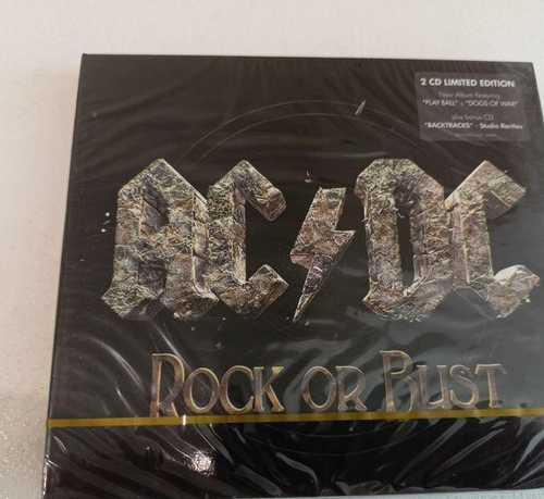 AC/DC Rock or Bust + Bonus CD Backtracks 2CD новый