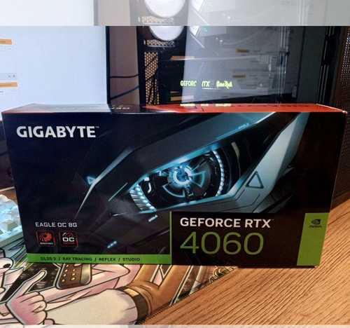 Видеокарта Gigabyte RTX 4060 Eagle OC, 8 GB