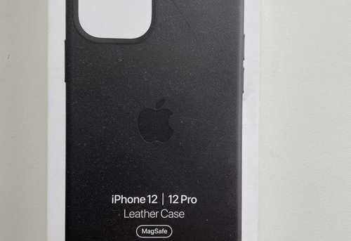 Чехол Apple iPhone 12 Pro Leather MagSafe
