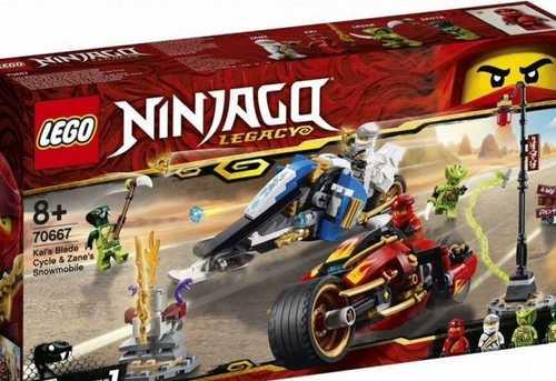 Lego Ninjago 70667 Kai's Blade Cycle Новый