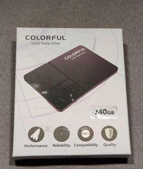 SSD Colorful SL500 240 Gb 2.5 дюйма, новый