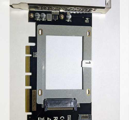 Адаптер PCI-e to U.2 (SFF-8639) SSD nvme