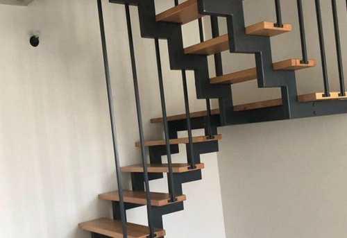 Сварной каркас межэтажной лестницы от производител