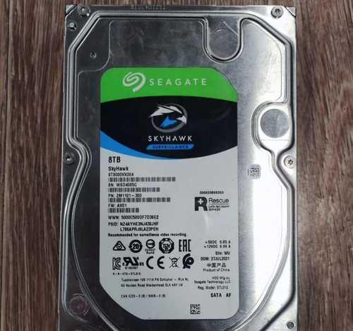 Жесткий диск seagate ST8000VX004 8Тб #3