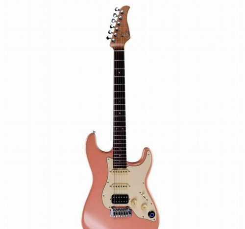 Электрогитара со встроенным процессором Mooer gtrs P800 Pink