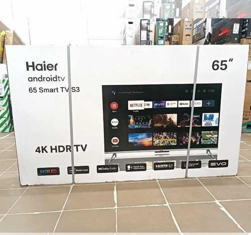 Qled SMART TV 4K Телевизор Haier 65 дюймов