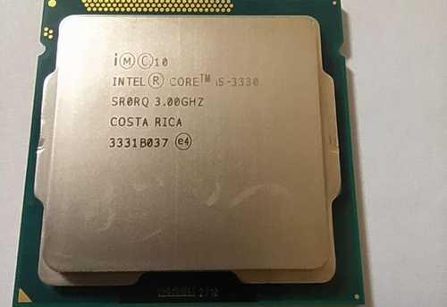 Процессор Intel core i5 3330