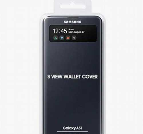 Чехол книжка Samsung A51. s view wallet cover a51