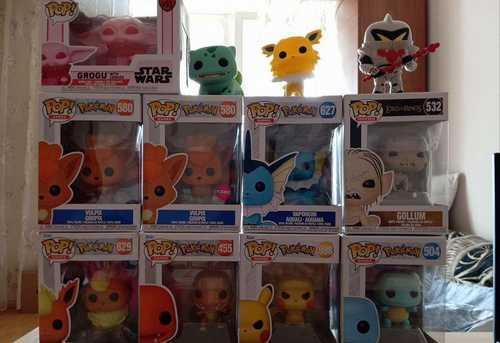 Funko pop pokemon, star wars, lord of rings