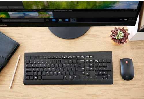 Клавиатура и мышь Lenovo Wireless Keyboard