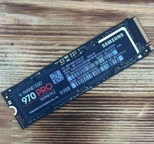 SSD Nvme M2 Samsung 970 Pro 512Gb