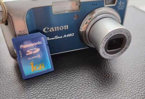 Компактный фотоаппарат canon